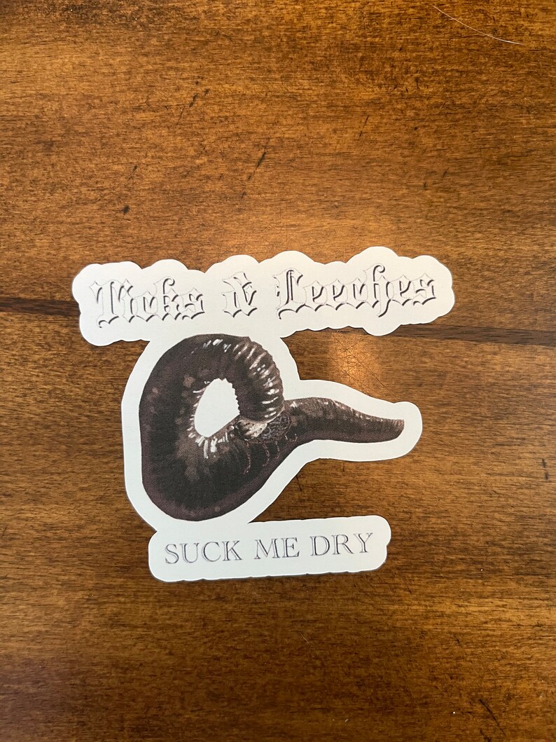 Ticks & Leeches Tool Sticker - Etsy