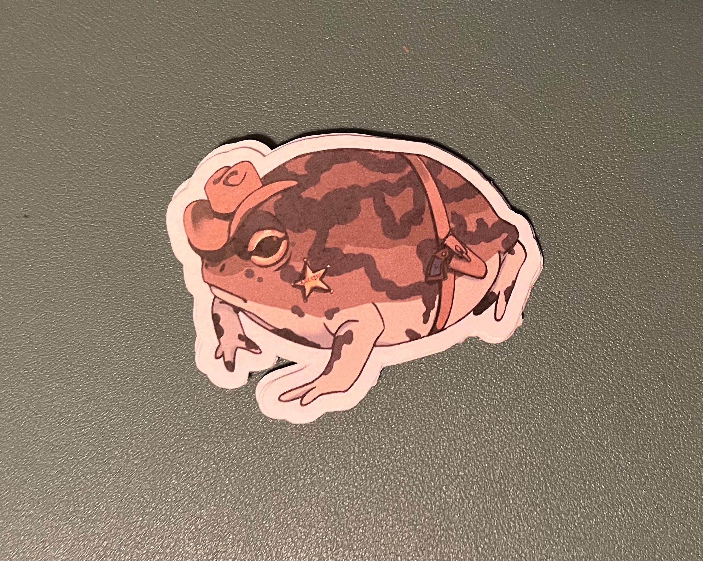 Sheriff Frog - Etsy