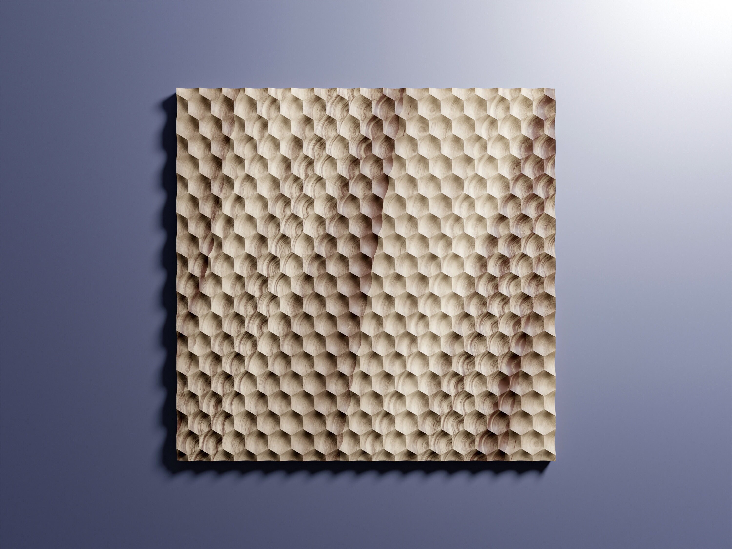 3D STL Files | Honeycomb 3D Tile and 3D Panel | CNC Files for Wood ...
