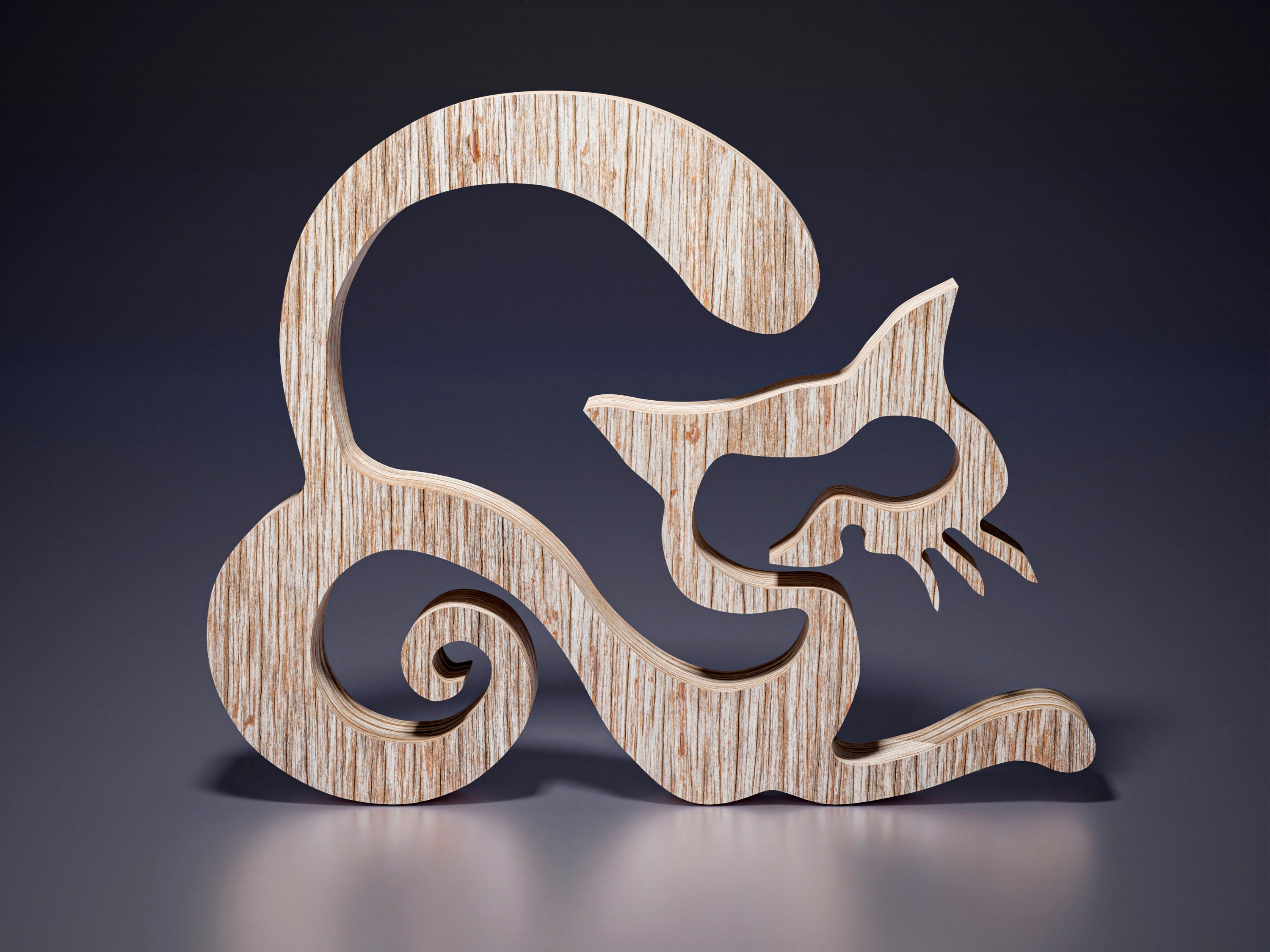 Cat | Gift CNC Files | CNC Router Files | Cat Vector Files - Etsy