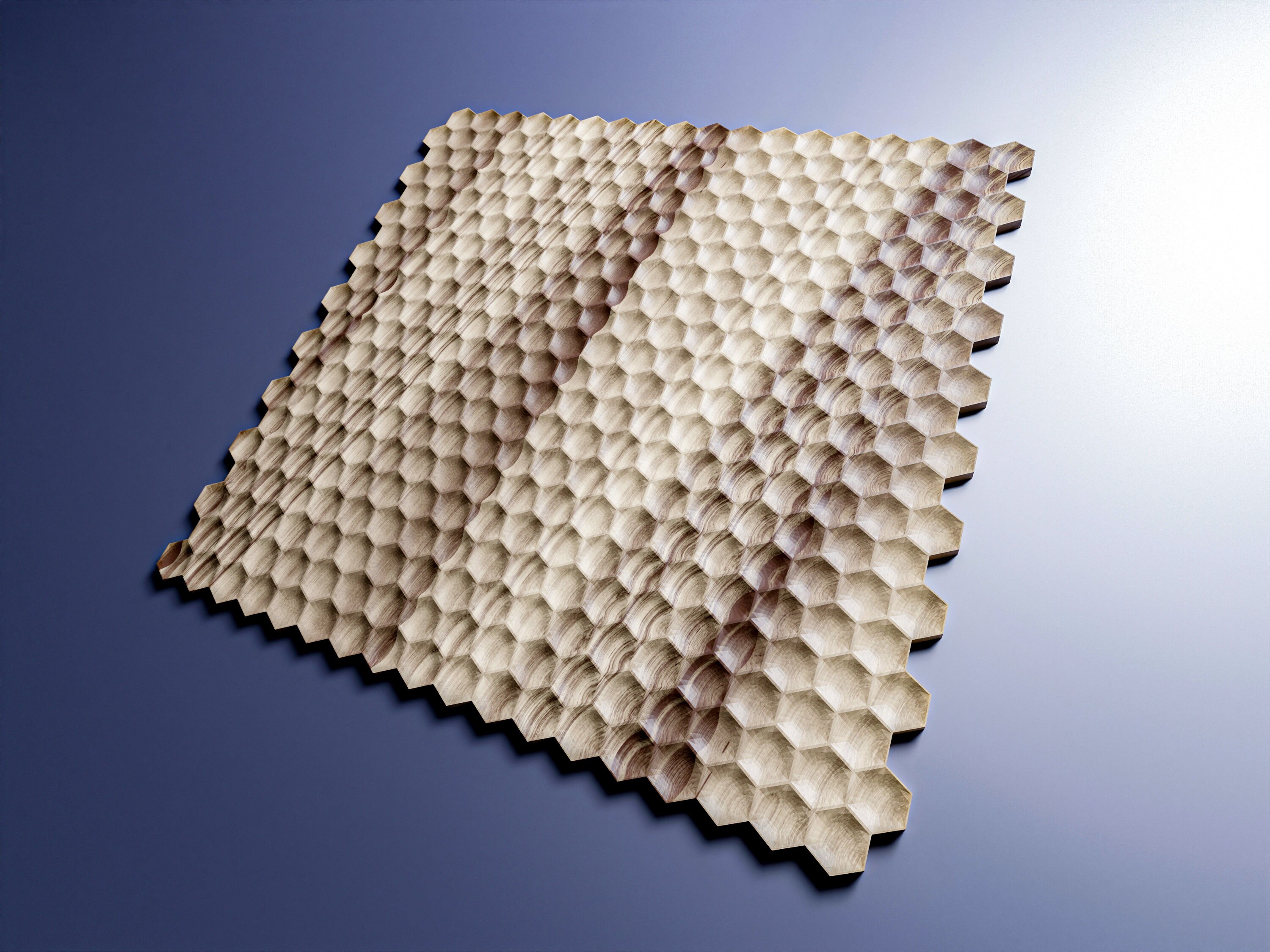 STL Model CNC Acoustic Wall Panel and 3d Wall Tiles | CNC 3d Files for ...