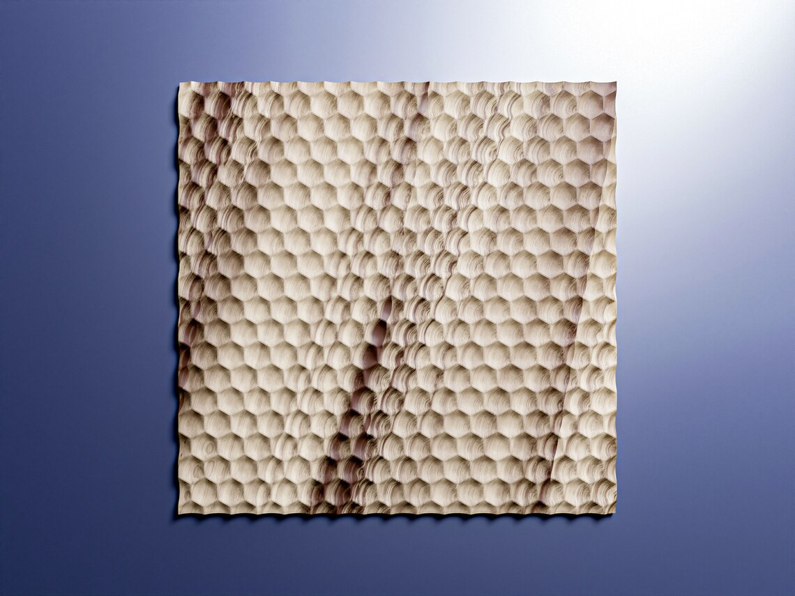 STL Model CNC Acoustic Wall Panel and 3d Wall Tiles | CNC 3d Files for ...