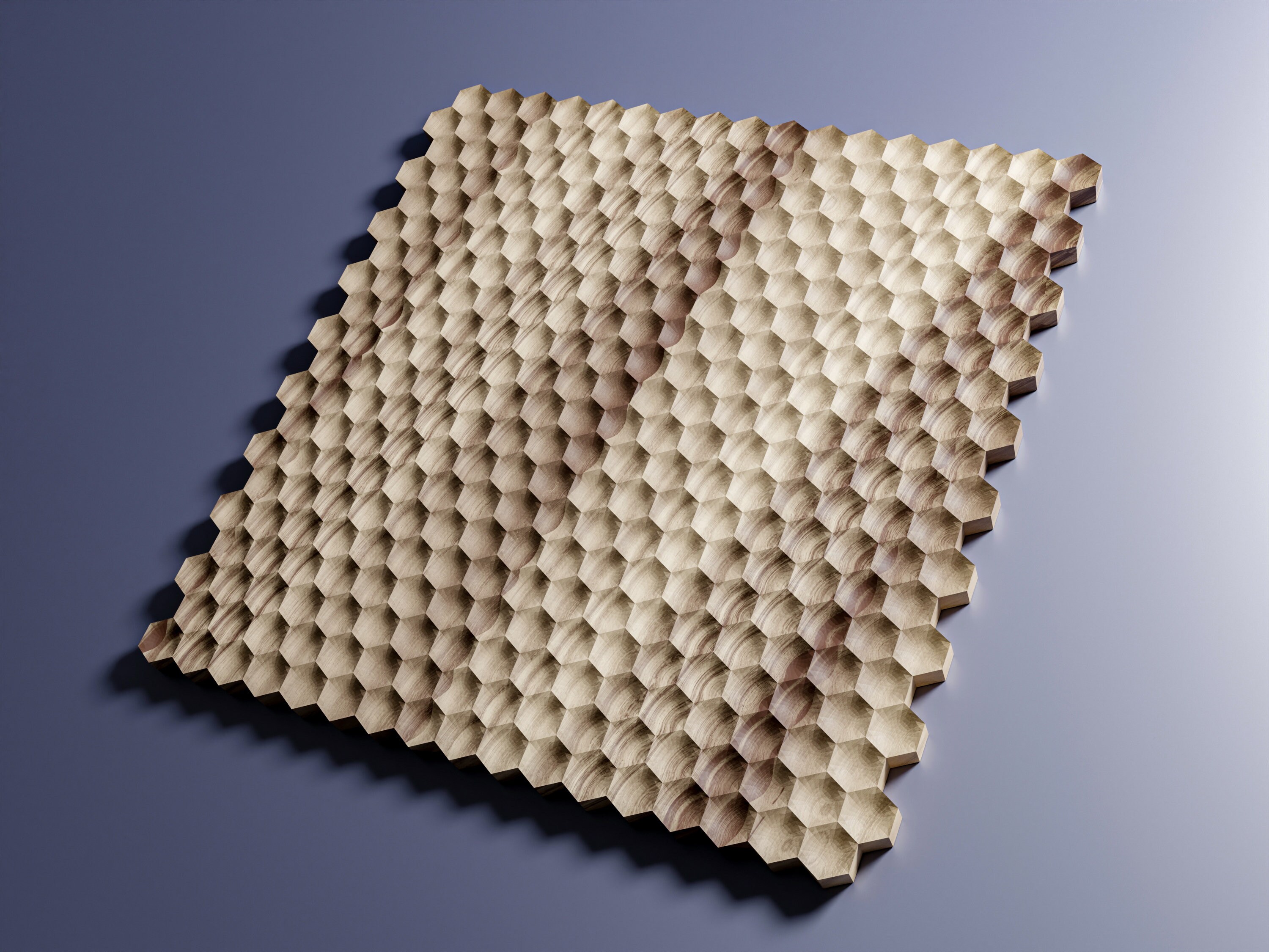 Honeycomb 3D Tile STL Files | CNC Router & 3D Printer (digital Download ...