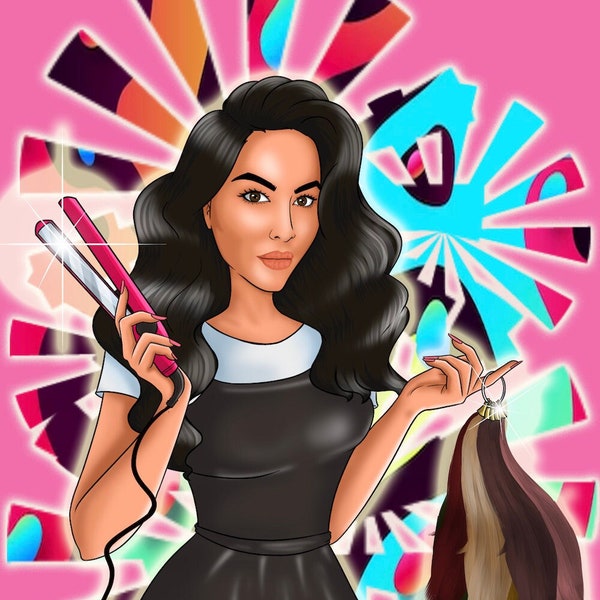 Hair Stylist Logo - Etsy UK