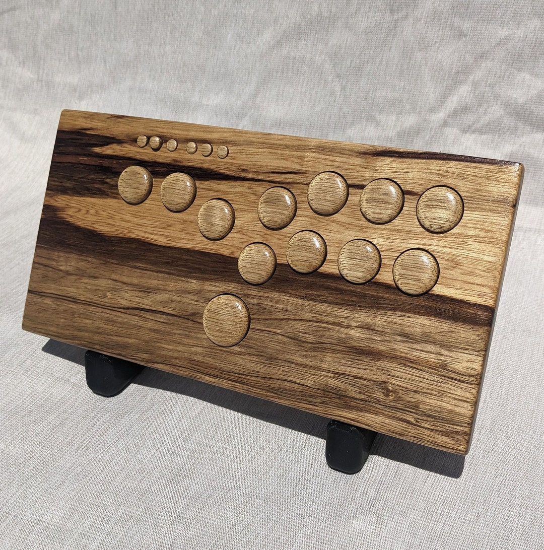 Black Limba All-wood Flatbox Controller for Fighting Games - Etsy