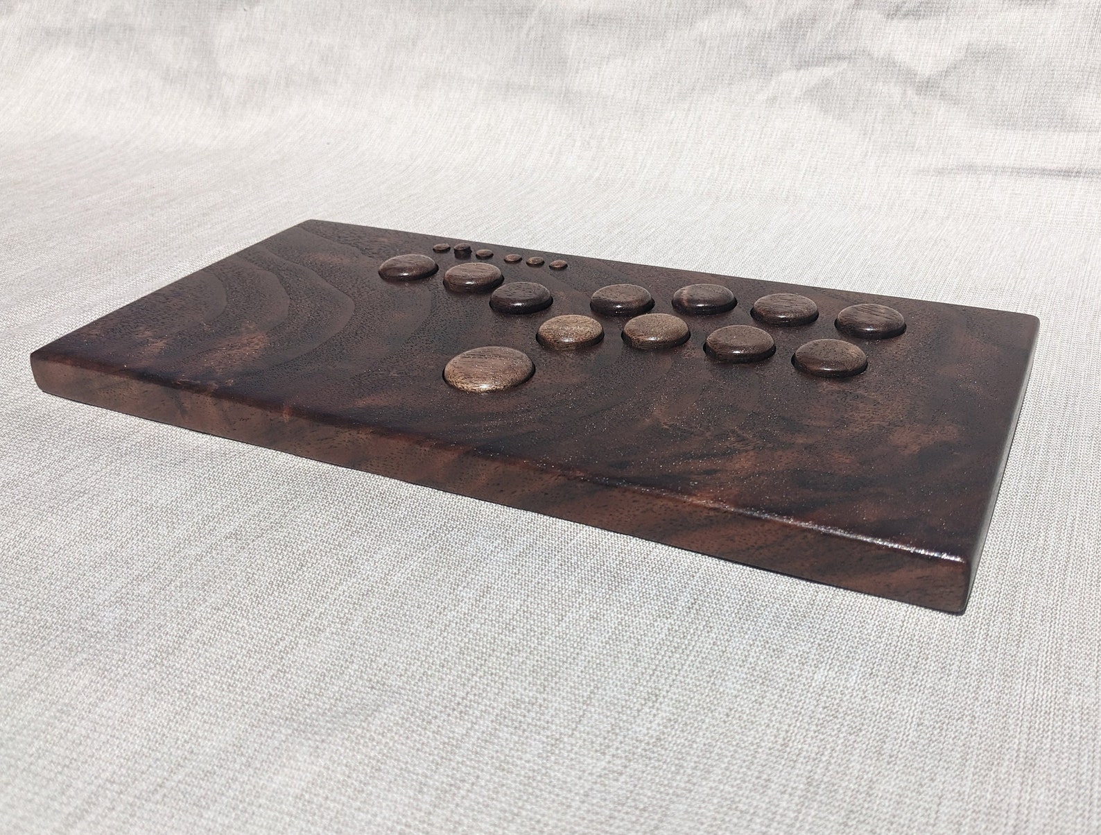 Walnut All-wood Flatbox Controller for Fighting Games - Etsy