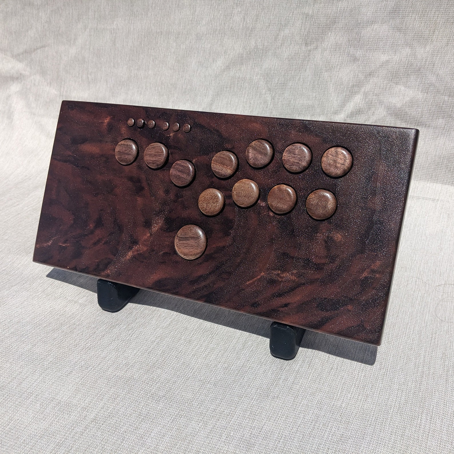 Walnut All-wood Flatbox Controller for Fighting Games - Etsy