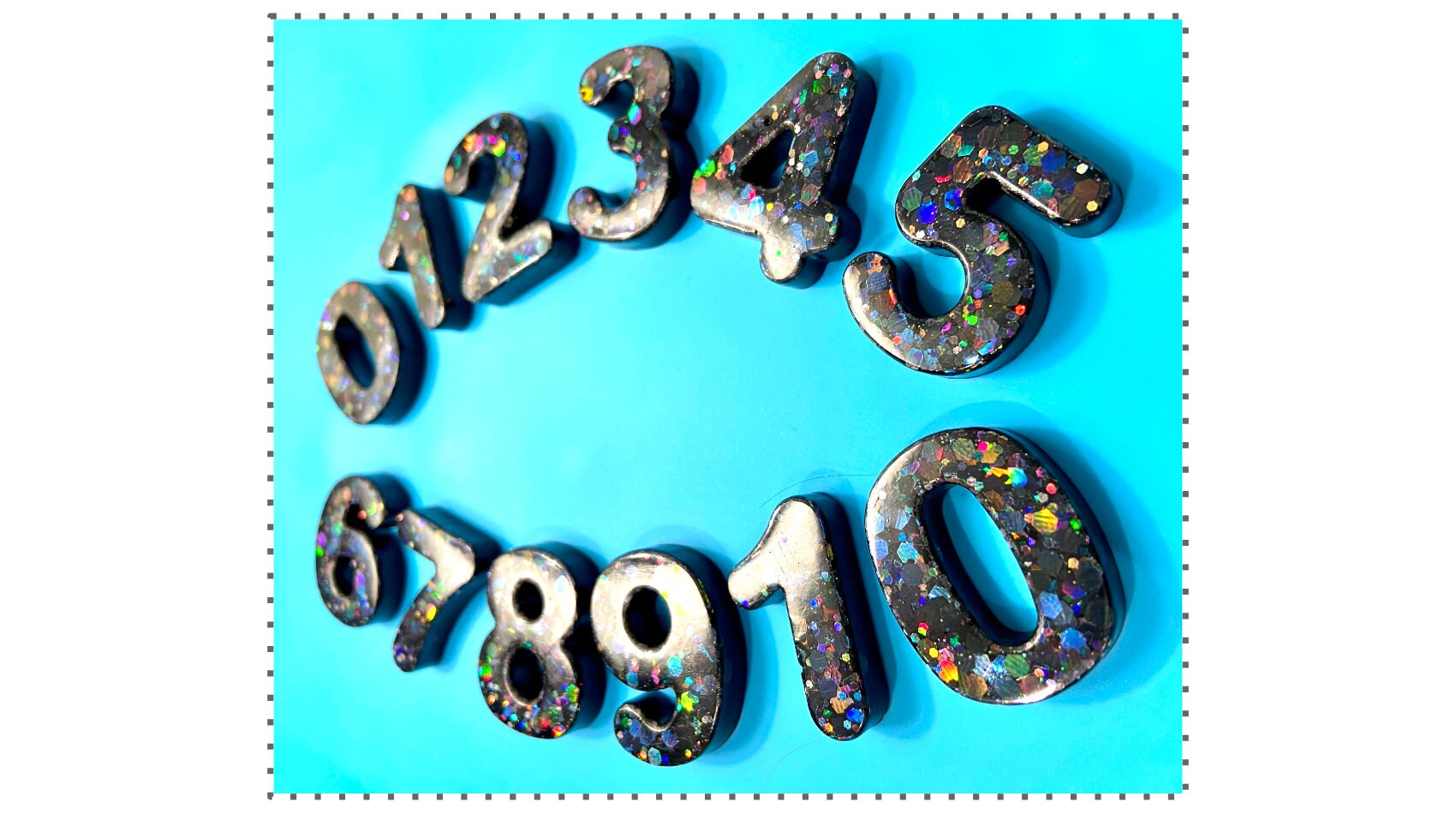 3cm 0-10 Resin Numbers / EYFS Maths Resource / Sensory Numbers - Etsy UK