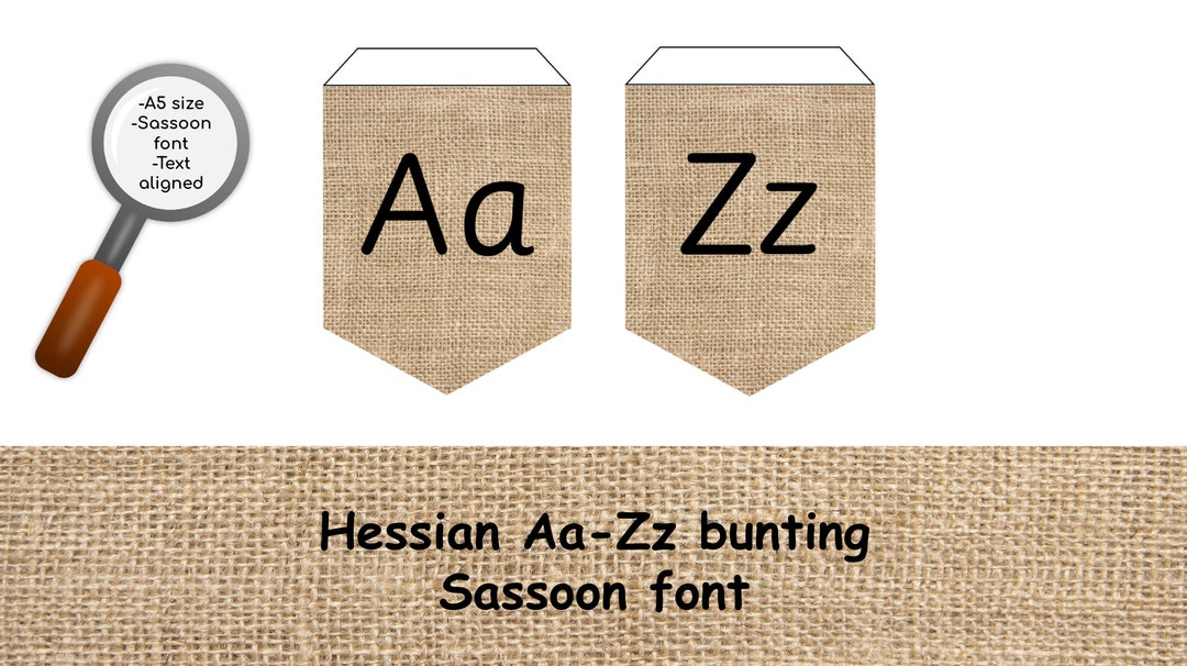 Alphabet / Alphabet Bunting Aa / Literacy Classroom Display / Learning ...