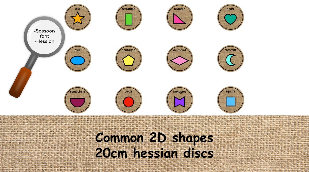 Shapes / 2D Shapes / Maths Display / Learning Shapes / Common Shapes ...