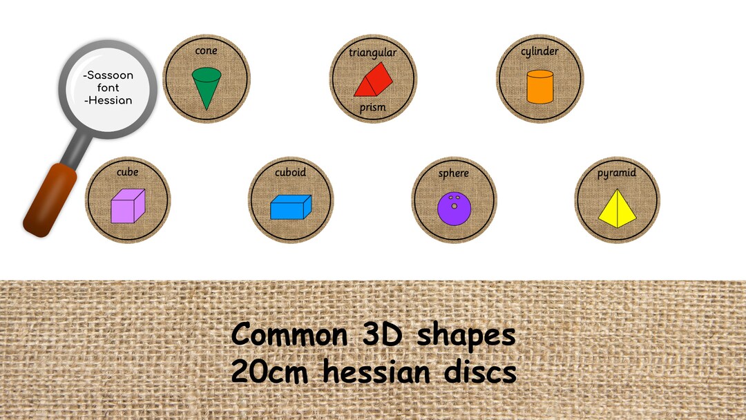 Shapes / 3D Shapes Display / Hessian Display / Learning 3d - Etsy