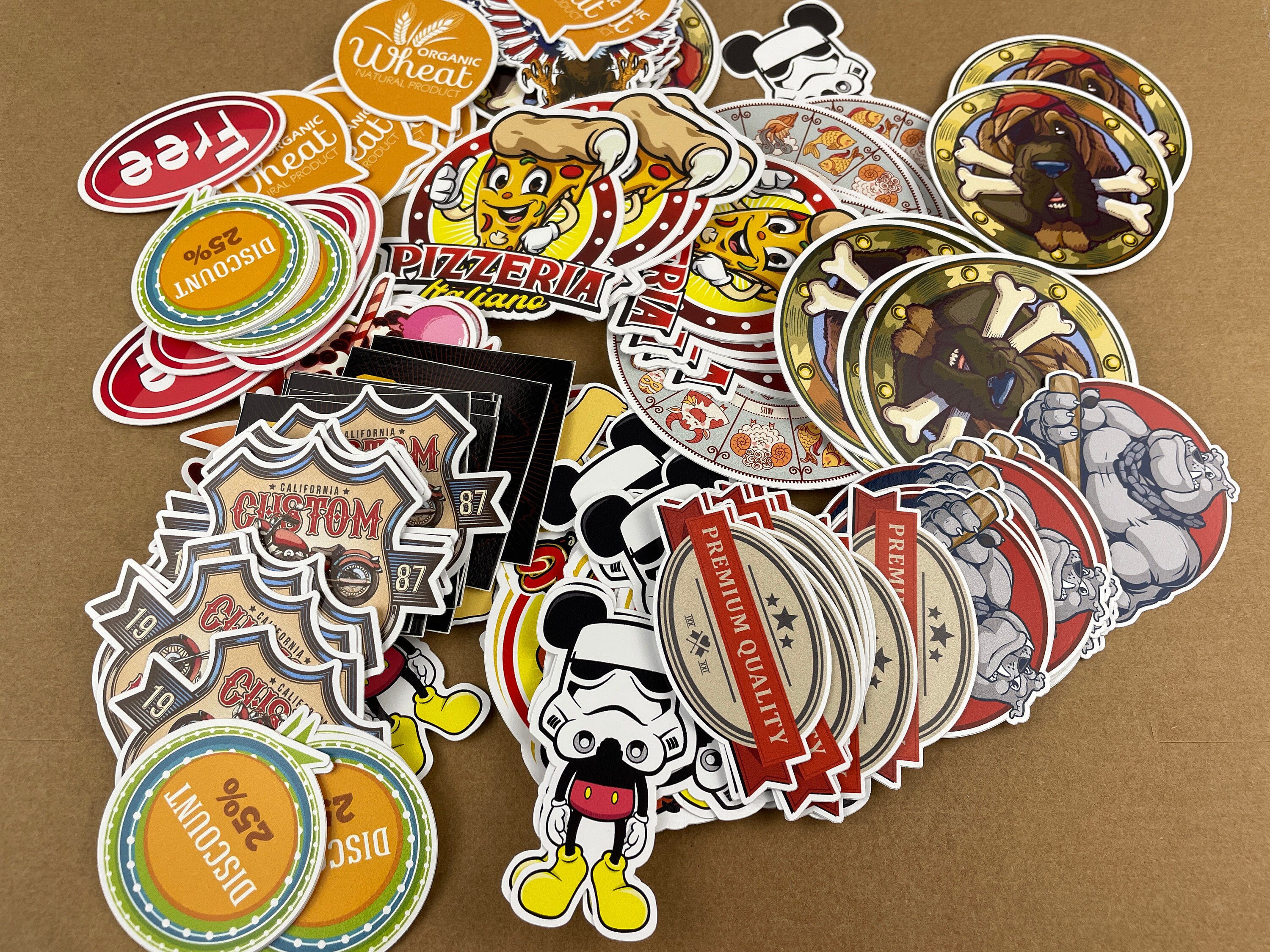 50 Custom Die Cut Vinyl Stickers: the Ultimate Branding Solution ...