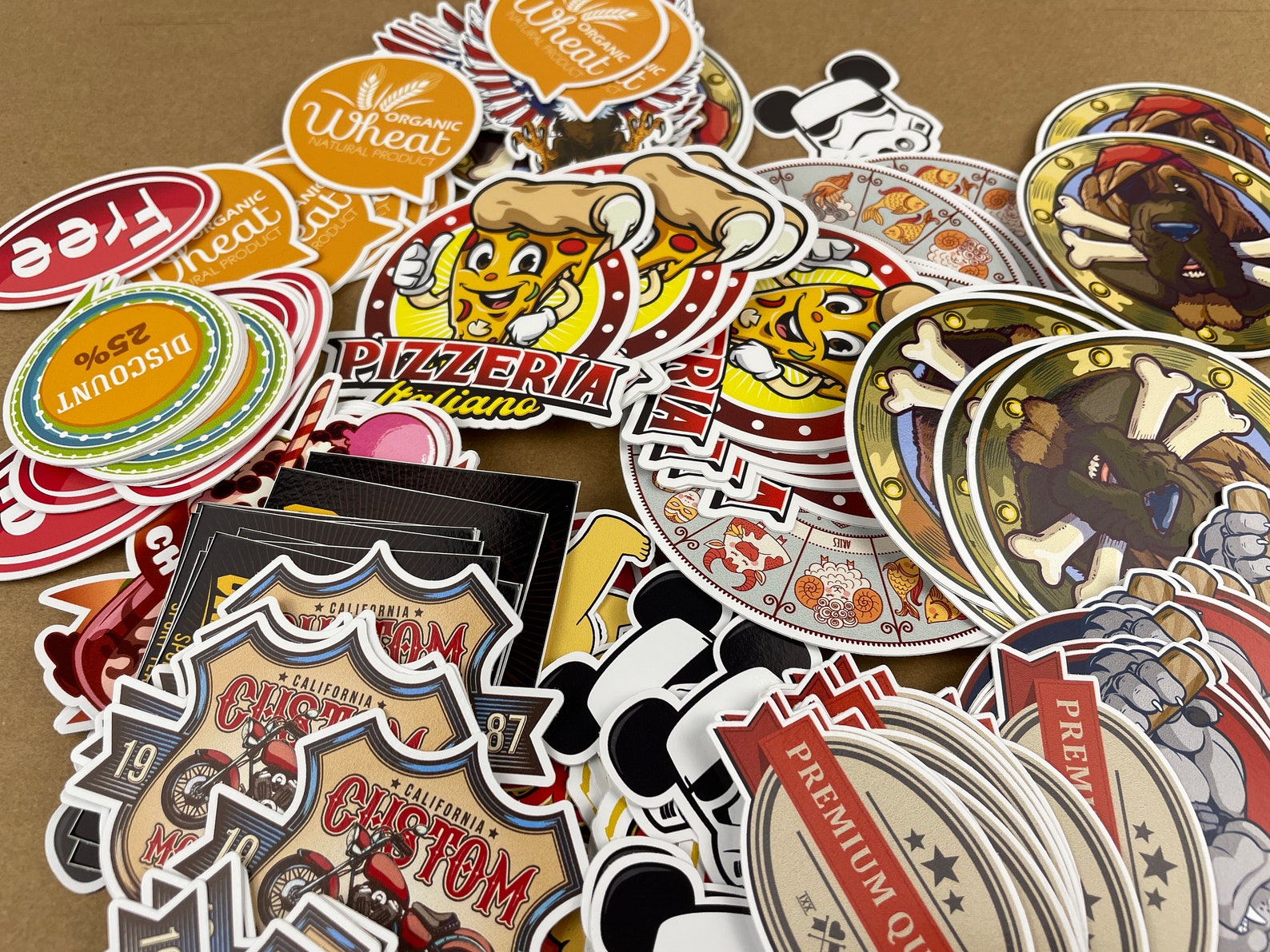 50 Custom Die Cut Vinyl Stickers: the Ultimate Branding Solution ...