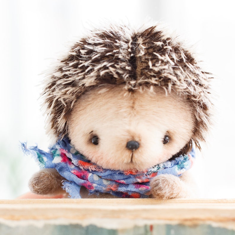 Hedgehog Sewing Pattern Teddy Hedgehog Pattern Miniature - Etsy