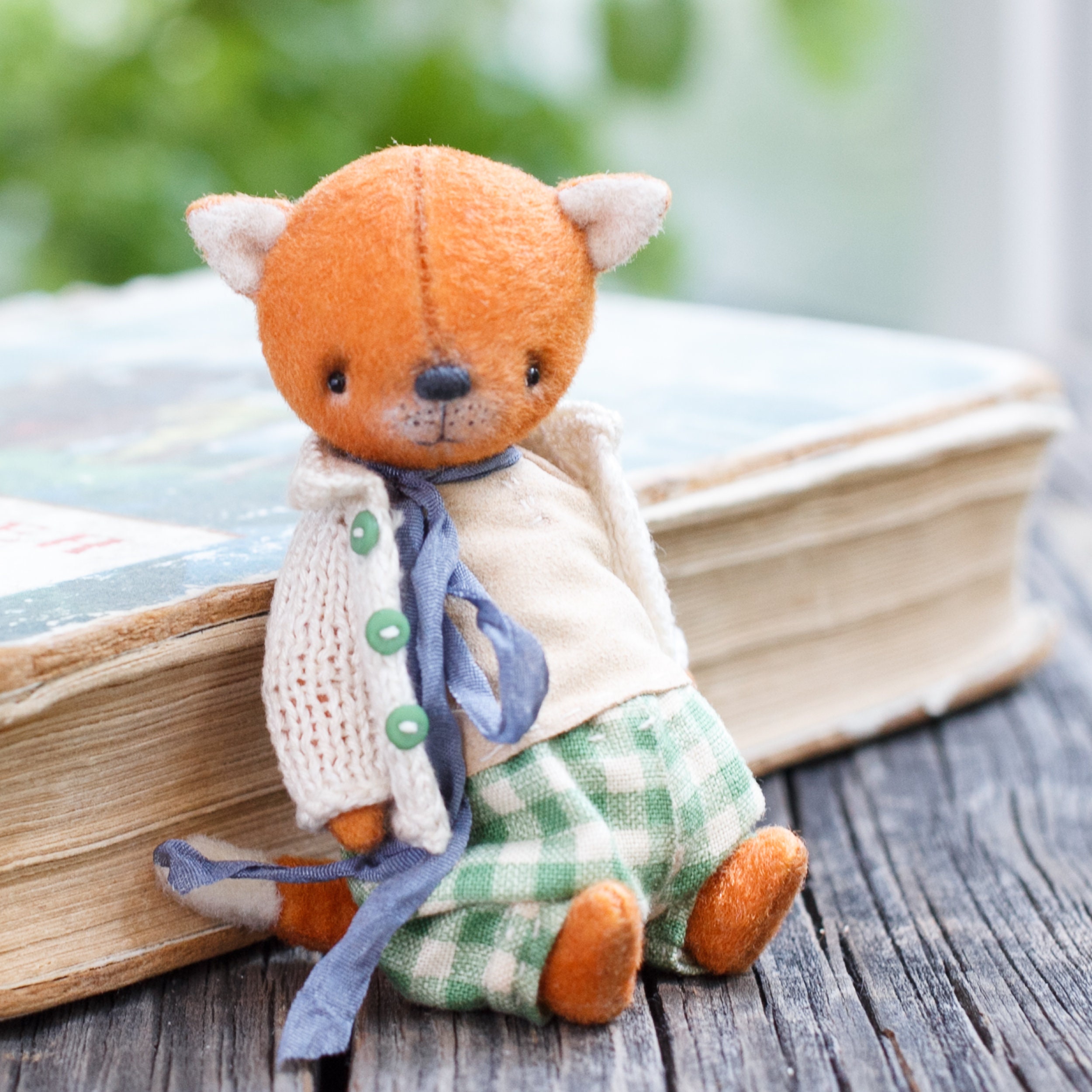 Miniature Teddy Fox Pattern , Fox Animal Pattern, Soft Toy Pattern 3.5 ...