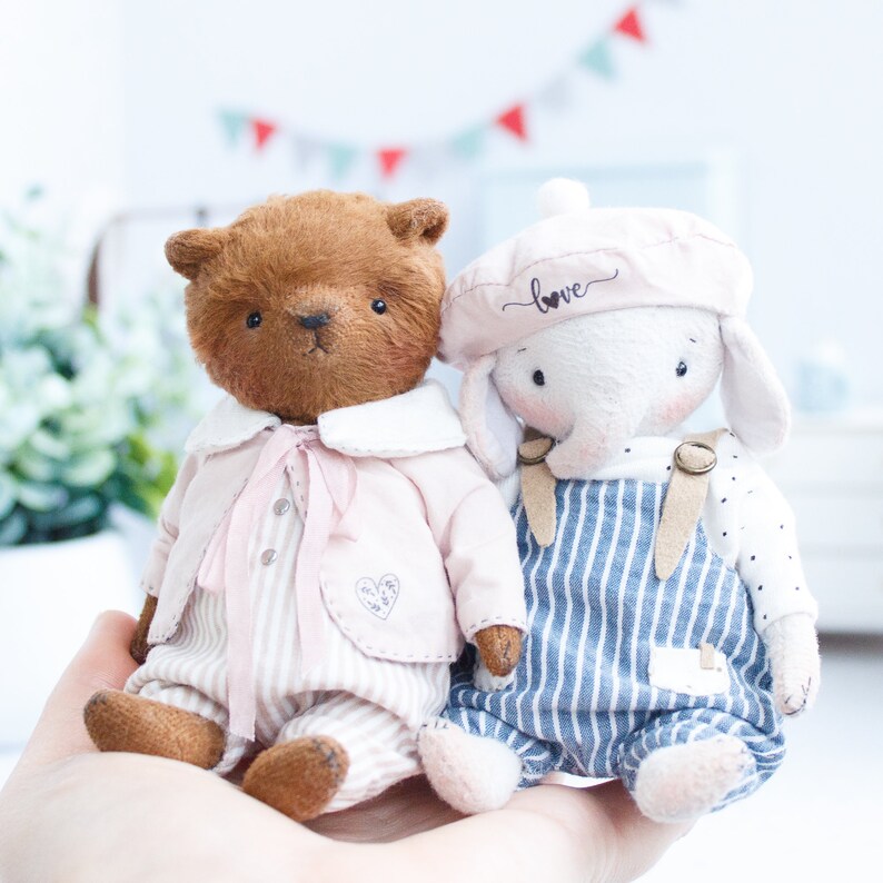 Teddy Bear Clothes Sewing Pattern, Pants for Teddy Bear, Doll Clothes ...