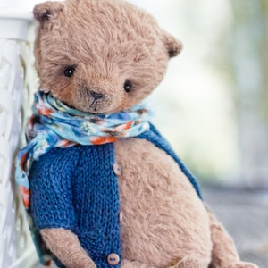 Artist Teddy Bear Pattern, Teddy Pattern, Teddy Bear, Soft Toy Pattern ...