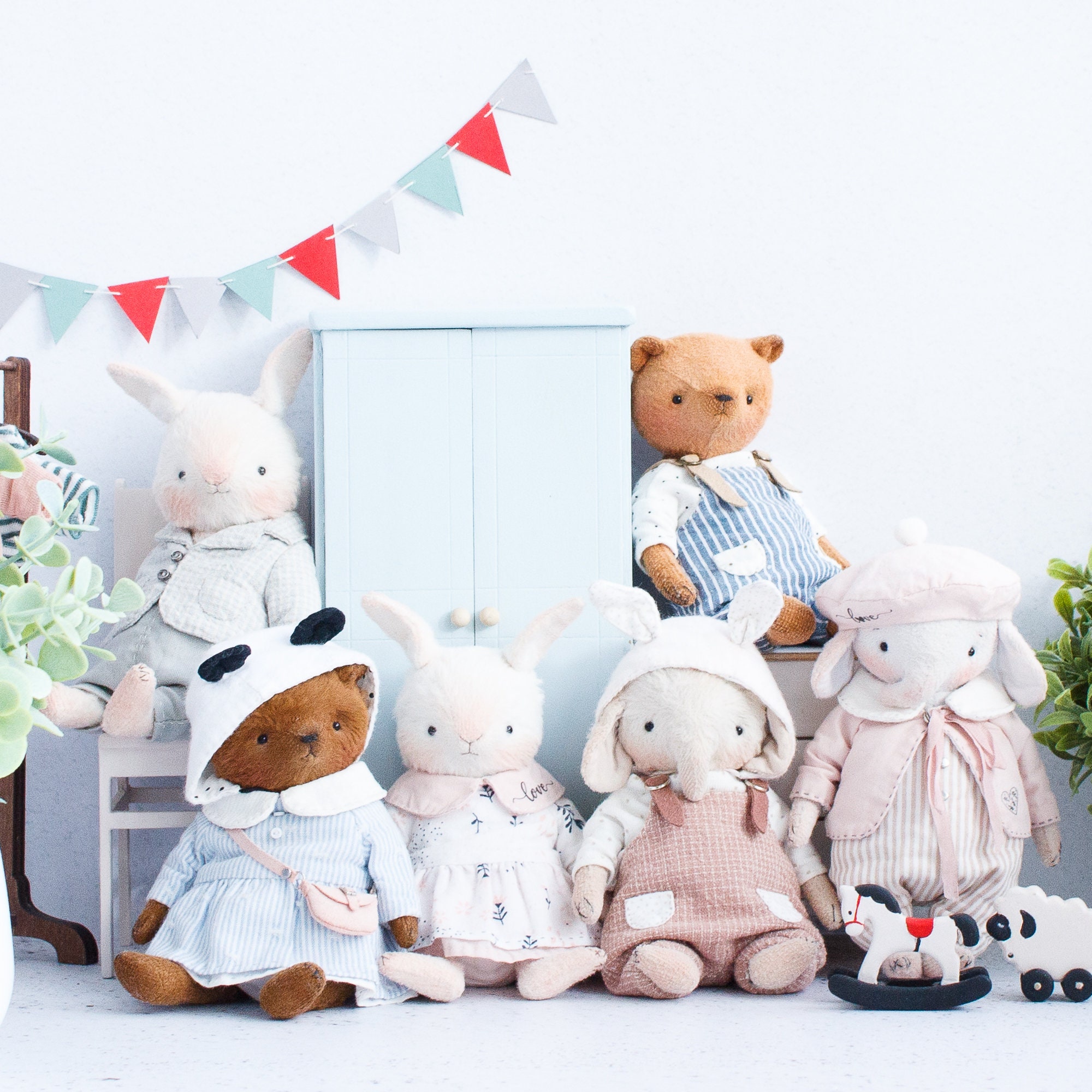 Teddy Jacket Sewing Pattern, Doll Clothes Pattern, Toy Dress Pattern ...