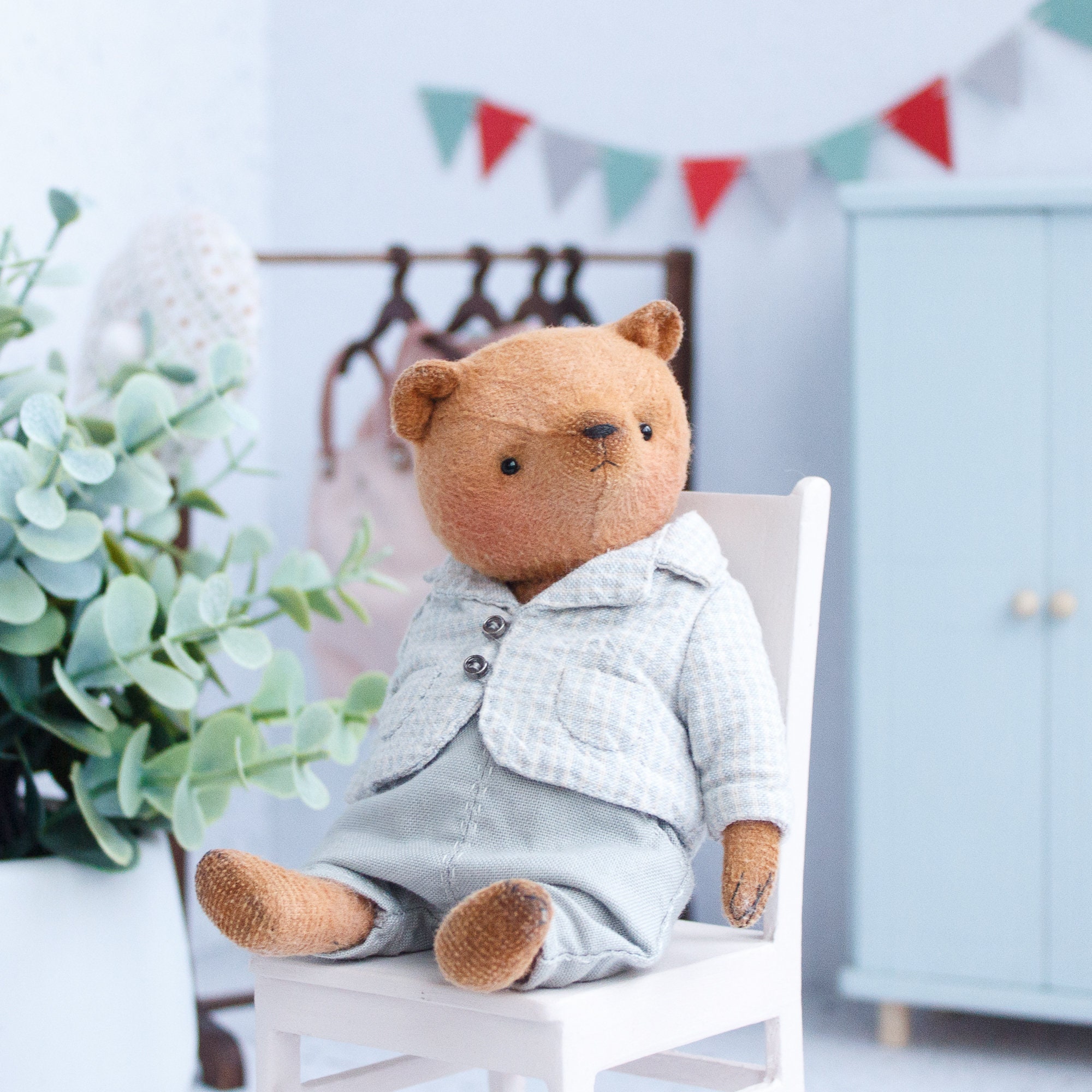 Teddy Blazer Sewing Pattern, Doll Clothes Pattern, Toy Dress Pattern ...
