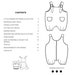 Overalls Sewing Pattern for Teddy Bear, Doll Clothes Pattern, Toy Dress ...