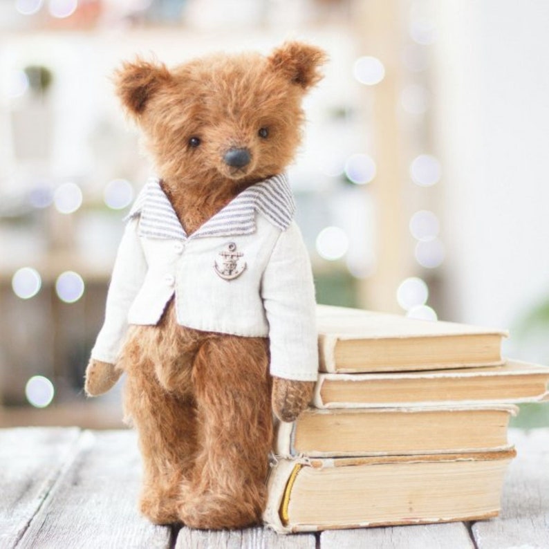 Artist Teddy Bear Pattern, Sewing Bear Pattern, Mohair Teddy , Stuffed ...