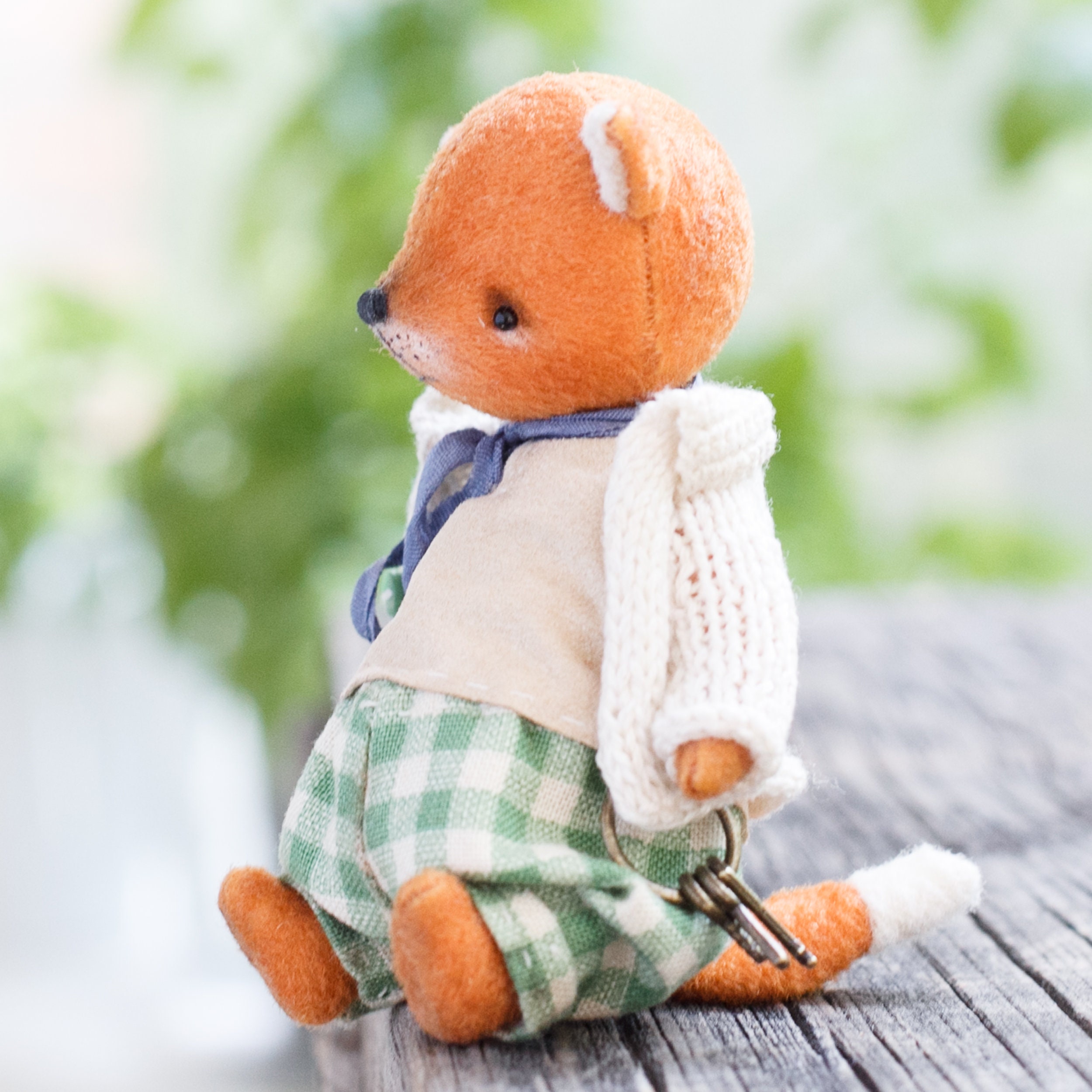 Miniature Teddy Fox Pattern , Fox Animal Pattern, Soft Toy Pattern 3.5 ...