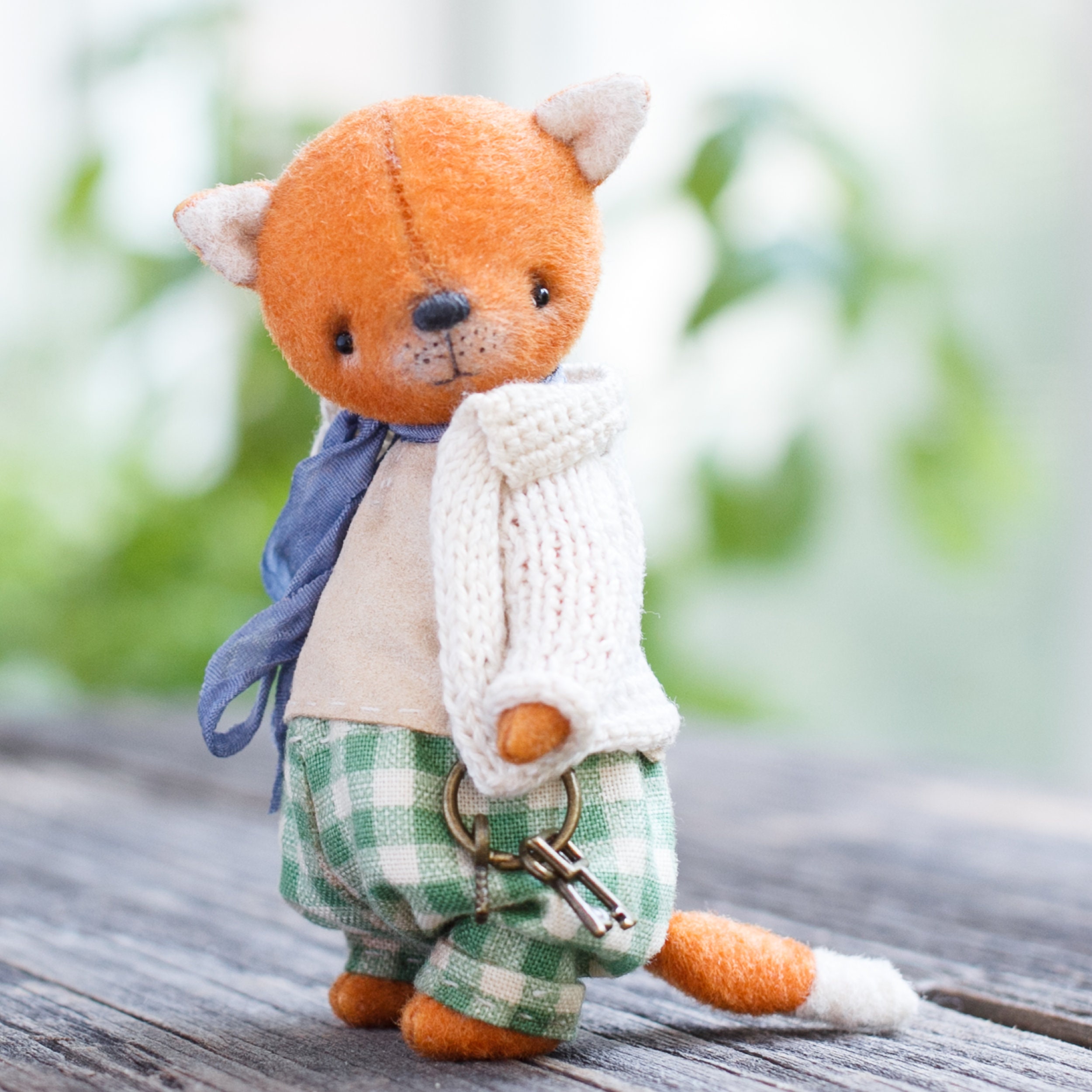 Miniature Teddy Fox Pattern , Fox Animal Pattern, Soft Toy Pattern 3.5 ...