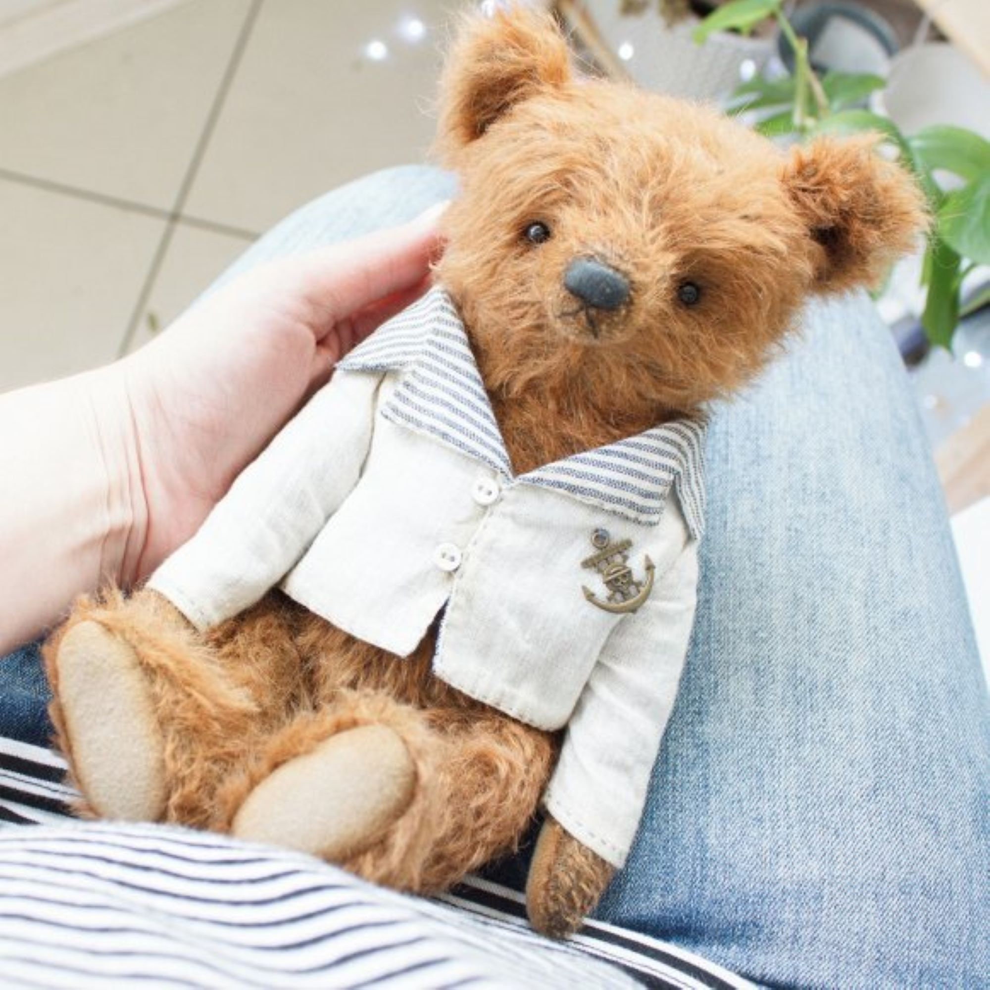 Artist Teddy Bear Pattern, Sewing Bear Pattern, Mohair Teddy , Stuffed ...