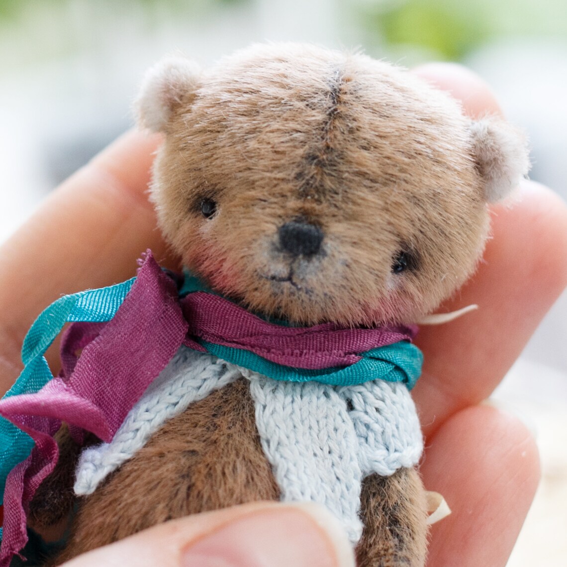 Miniature Teddy Bear Pattern Stuff Teddy Bear Sewing Pattern - Etsy