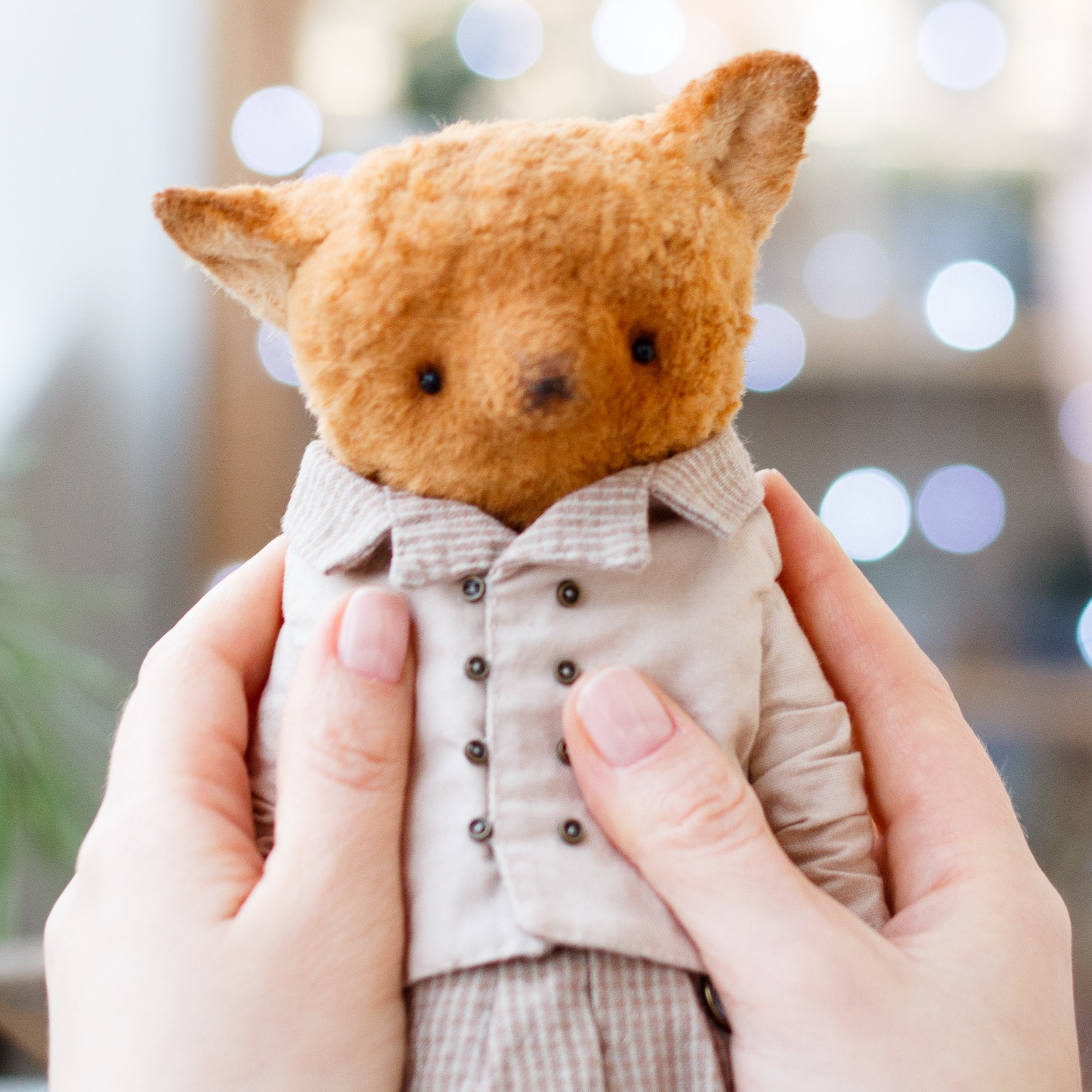 Teddy Fox Pattern With Clothes, Fox Sewing Pattern, Teddy Bear Pattern ...