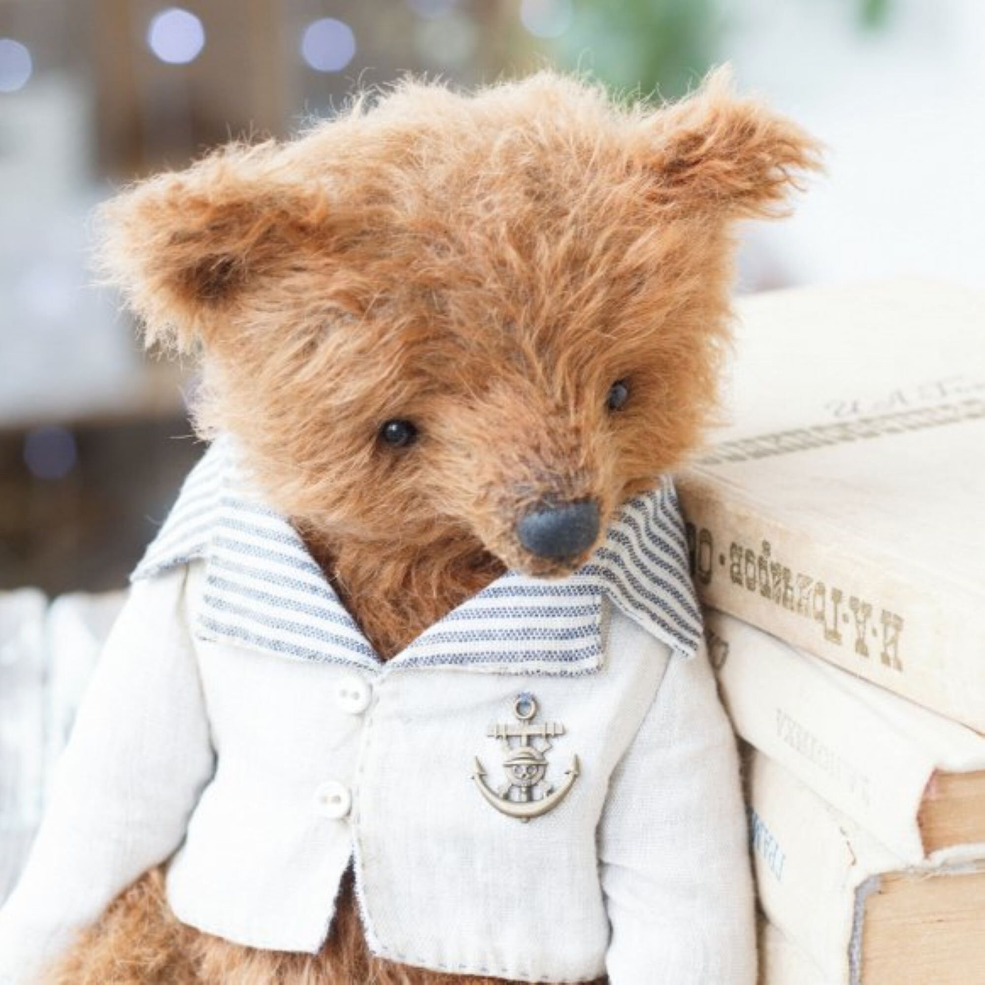 Artist Teddy Bear Pattern, Sewing Bear Pattern, Mohair Teddy , Stuffed ...