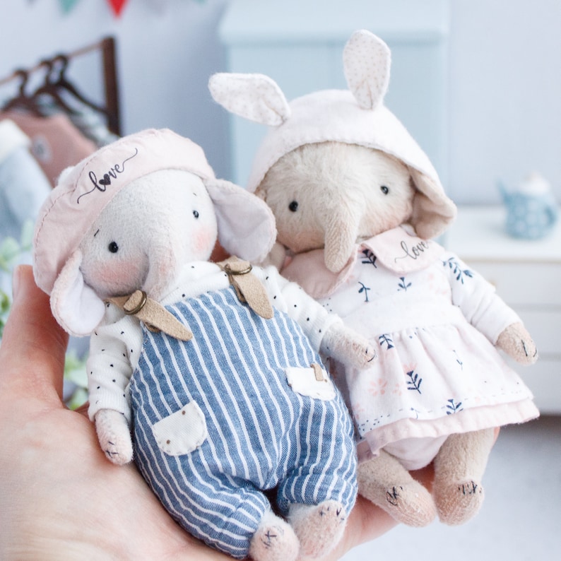 Overalls Sewing Pattern for Teddy Bear, Doll Clothes Pattern, Toy Dress ...