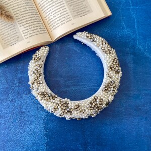 Sparkling Bridal Crown: Handmade With Special Crystals and Pearl Stones ...