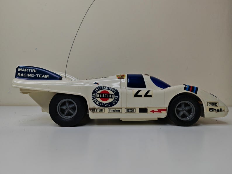 Vintage 1978porsche 917/K Asahi Radio Controlled Car Martini Racing RC ...