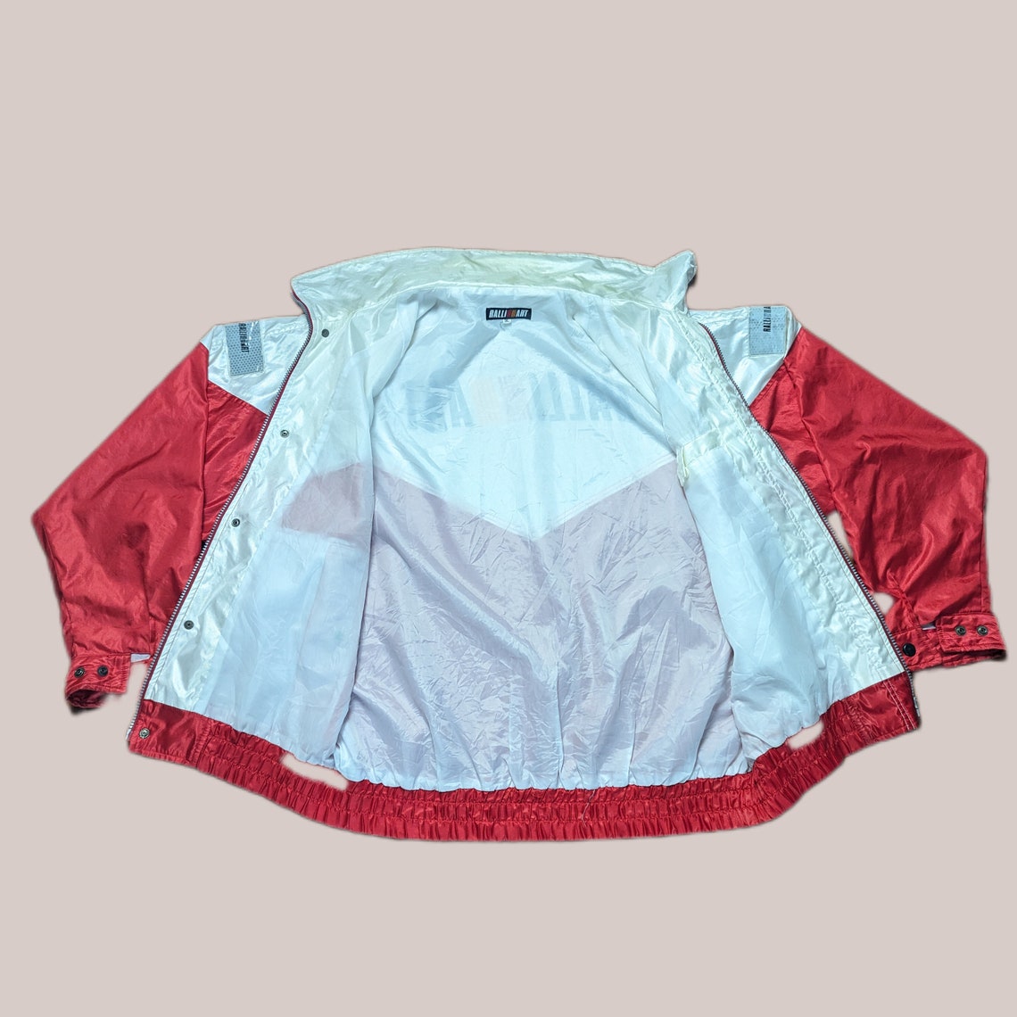 Vintage 1990s Mitsubishi Ralliart Nylon Jacket LARGE XL Rare - Etsy