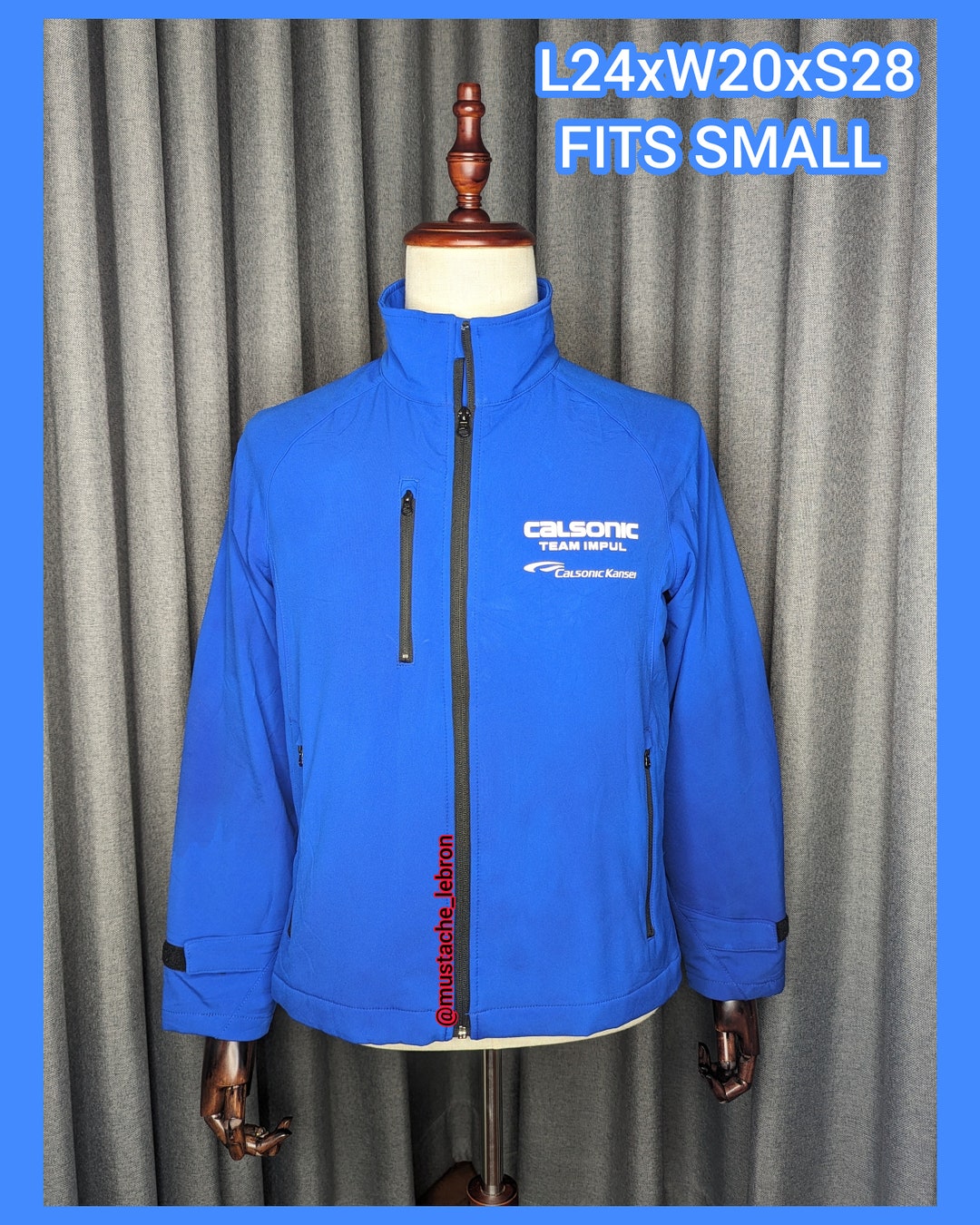 2000s Calsonic Team Impul Super GT All Weather Jacket Small Size ...