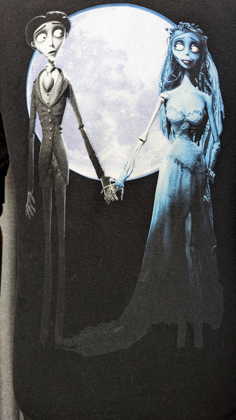 Rare Original Tim Burtons Corpse Bride Movie Promo T-shirt Large - Etsy