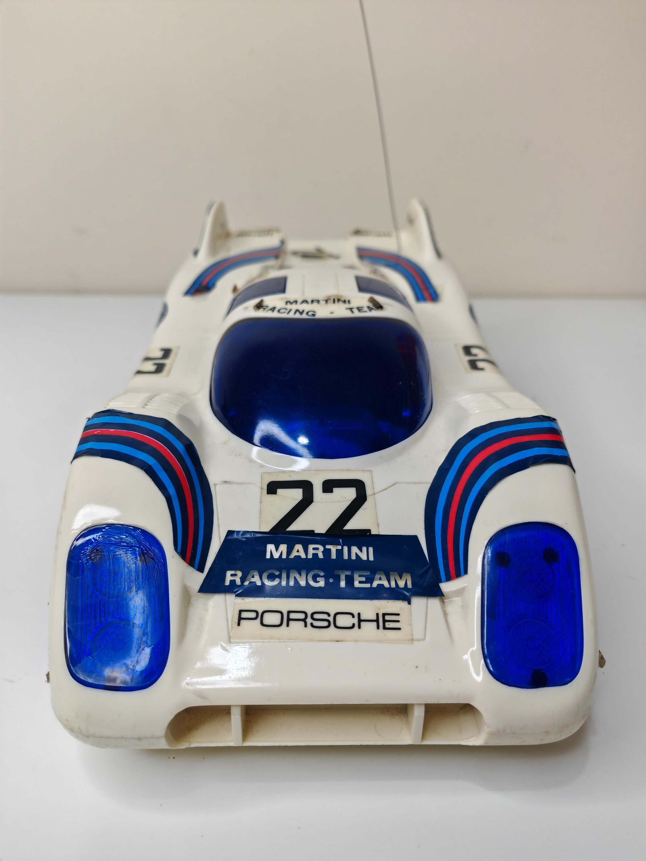 Vintage 1978porsche 917/K Asahi Radio Controlled Car Martini Racing RC ...