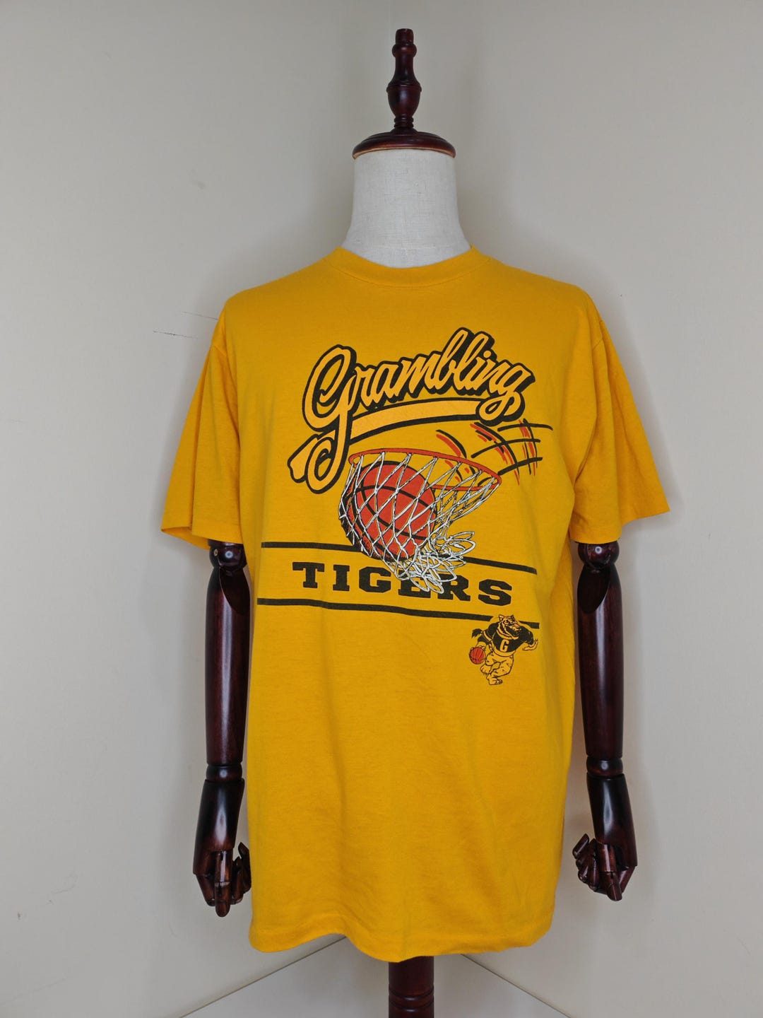 Rare 80s Grambling University Tigers T-shirt HBCU - Etsy