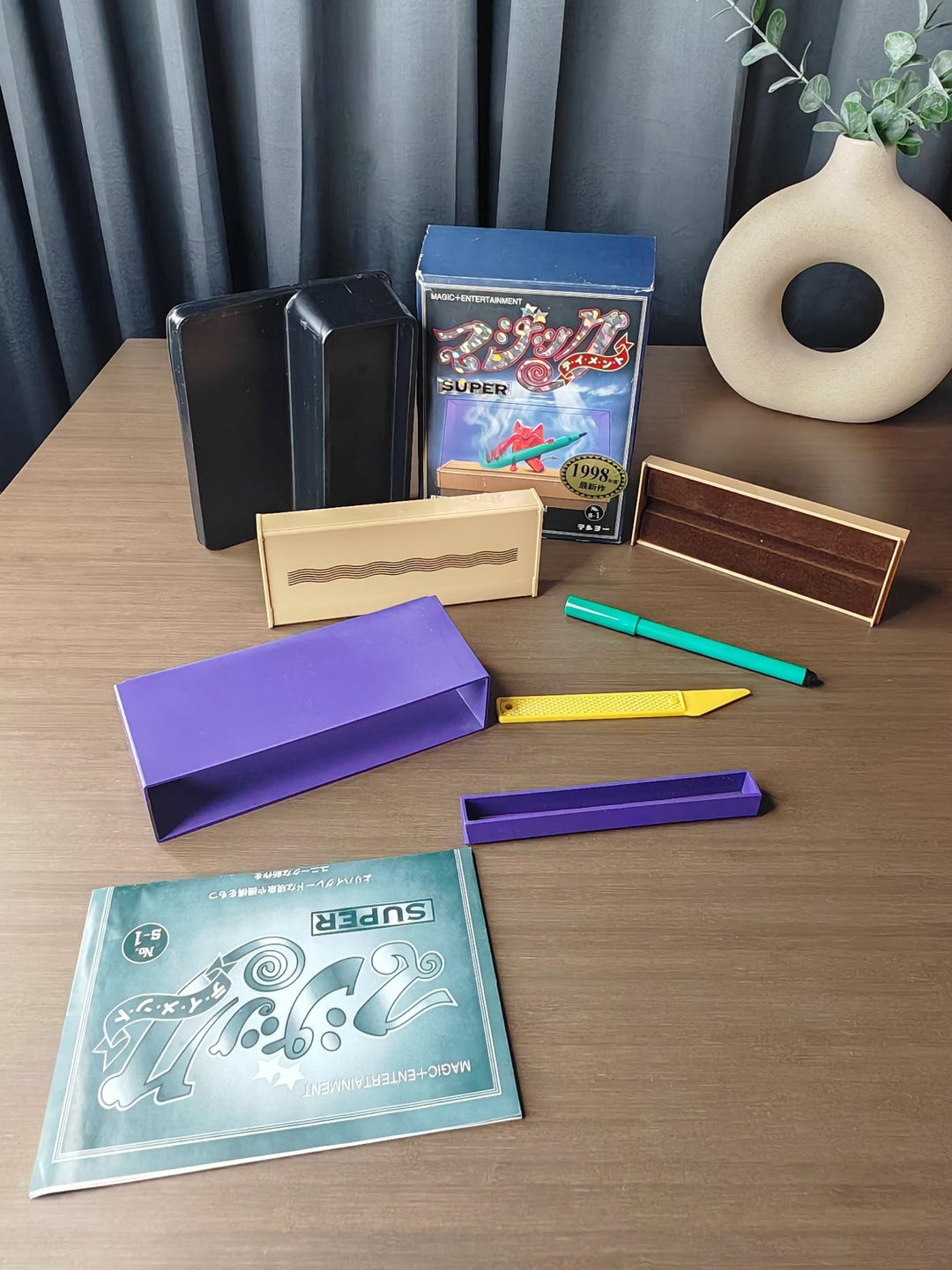 Rare Complete Tenyo T-183 1997 Impossible Pen Like New in Box by ...