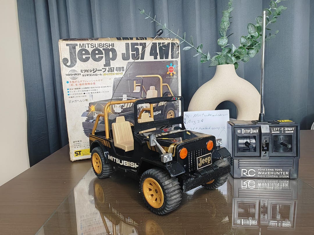 1983 Yonezawa J57 Mitsubishi Jeep With 4WD With Working Headlights! - Etsy