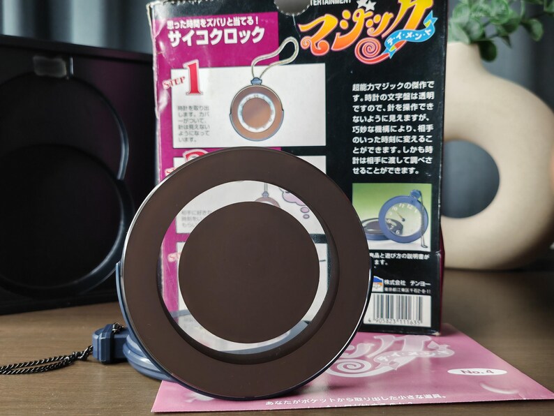 Rare Complete Tenyo No. 20 Psycho Future Clock Magic Trick Like New in ...