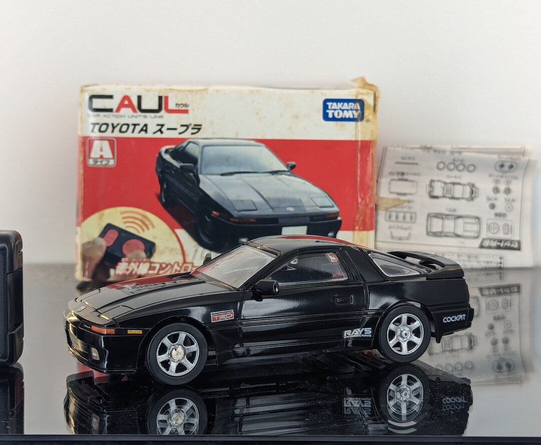 Tomy Takara CAUL Mklll Toyota Supra Evolving Racing RC Car 1/36 - Etsy