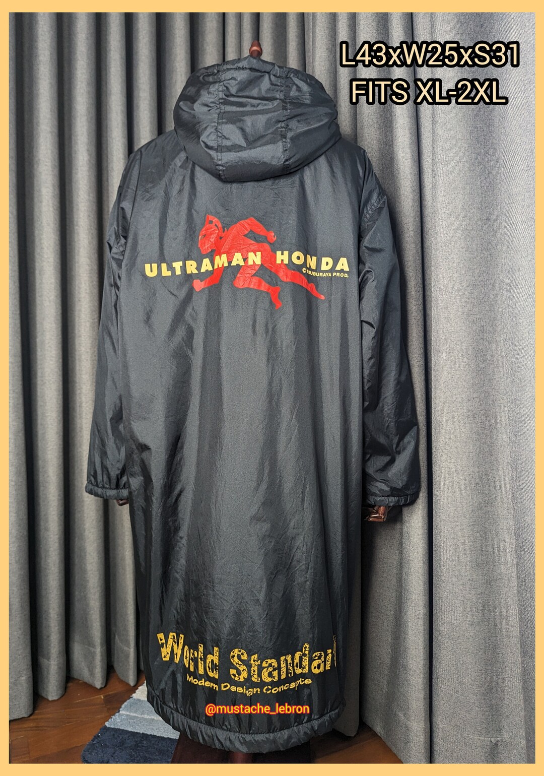 Ultra Rare Honda Ultraman Collaboration Jacket Staff Jumper Bench ...