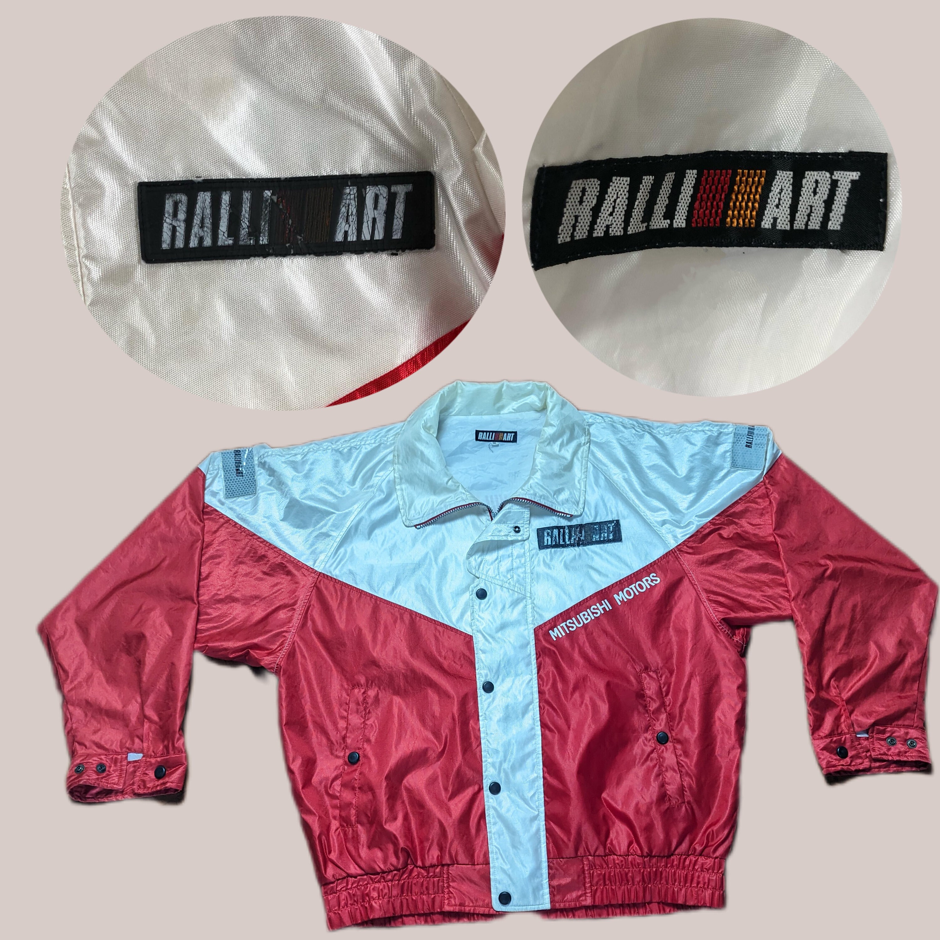 Vintage 1990s Mitsubishi Ralliart Nylon Jacket LARGE XL Rare - Etsy