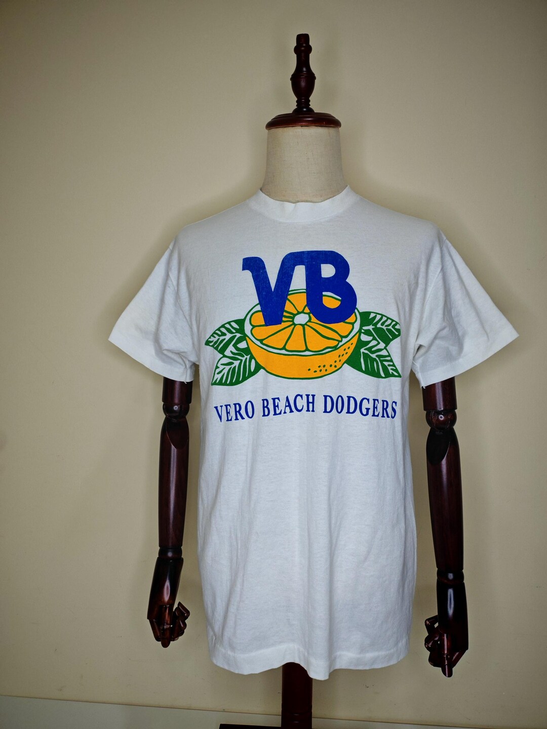 Rare 90s Vero Beach Dodgers VB Training Camp T-shirt Trench L - Etsy