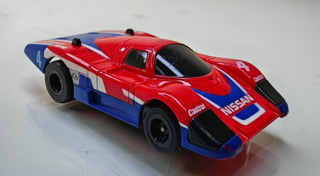 Rare Tomy Afx Nissan March 86G R/W/B #4 Slot Car - Etsy