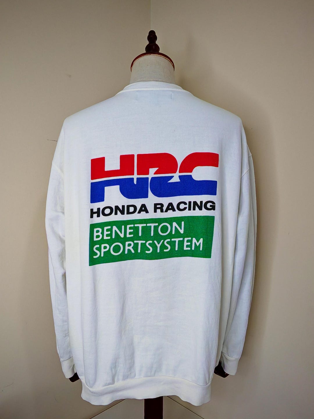 Rare Benetton HRC Honda Racing Repsol Crewneck Sweatshirt XL - Etsy