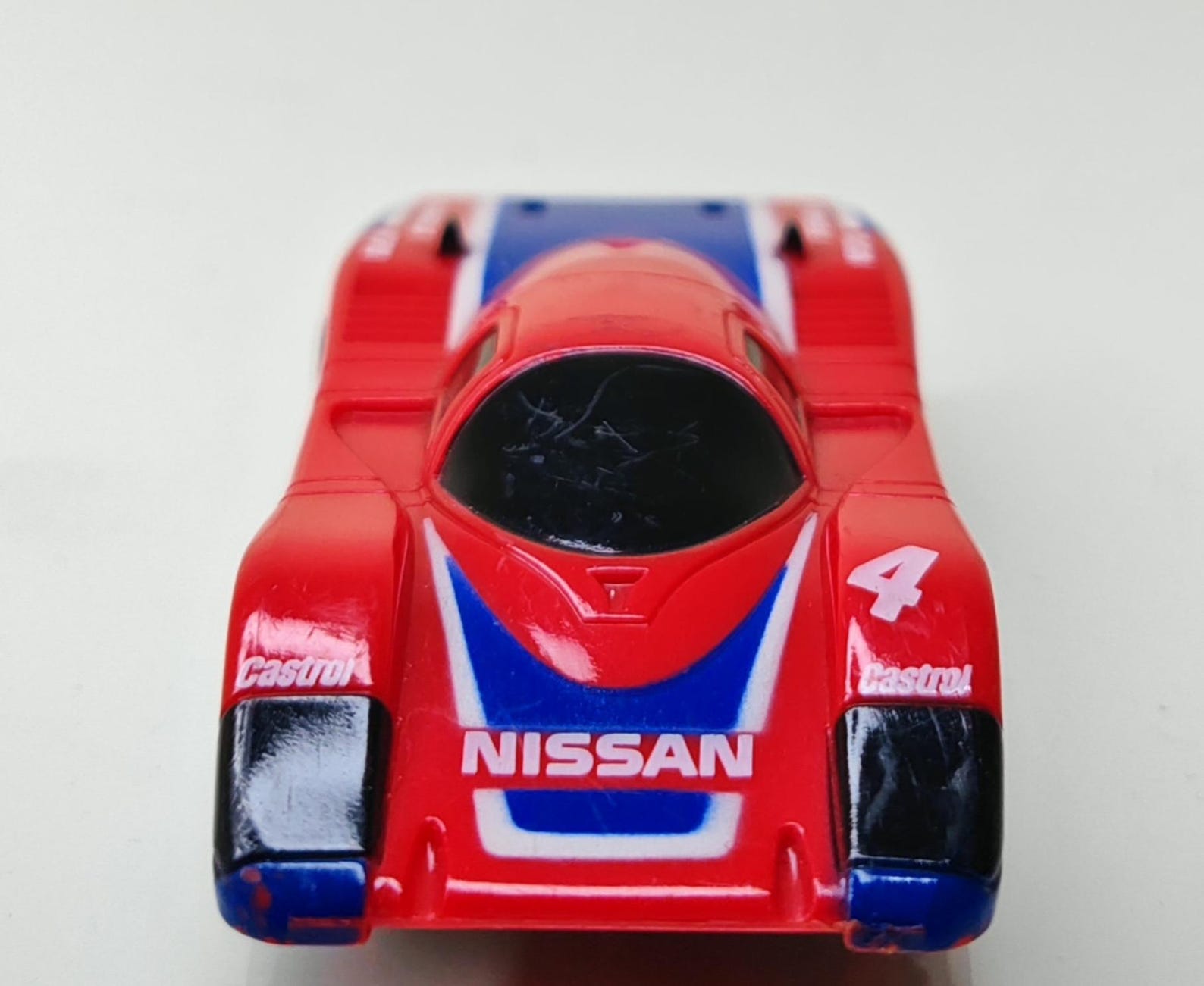 Rare Tomy Afx Nissan March 86G R/W/B #4 Slot Car - Etsy