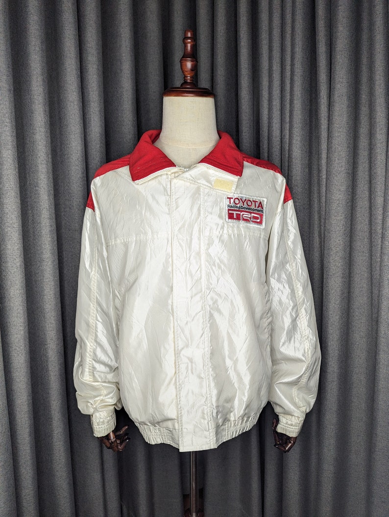 Vintage 90s TRD Toyota Racing Development Jacket JDM Racing Team Rare ...